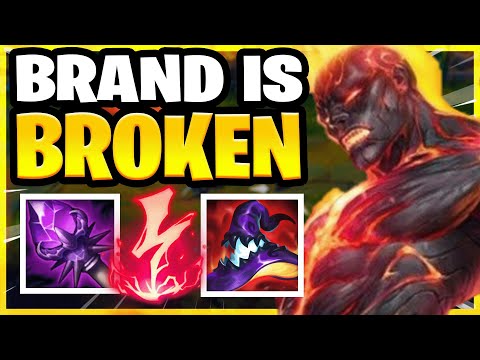 BRAND IS REALLY STRONG RIGHT NOW IN WILD RIFT! BRAND BUILD & GAMEPLAY!