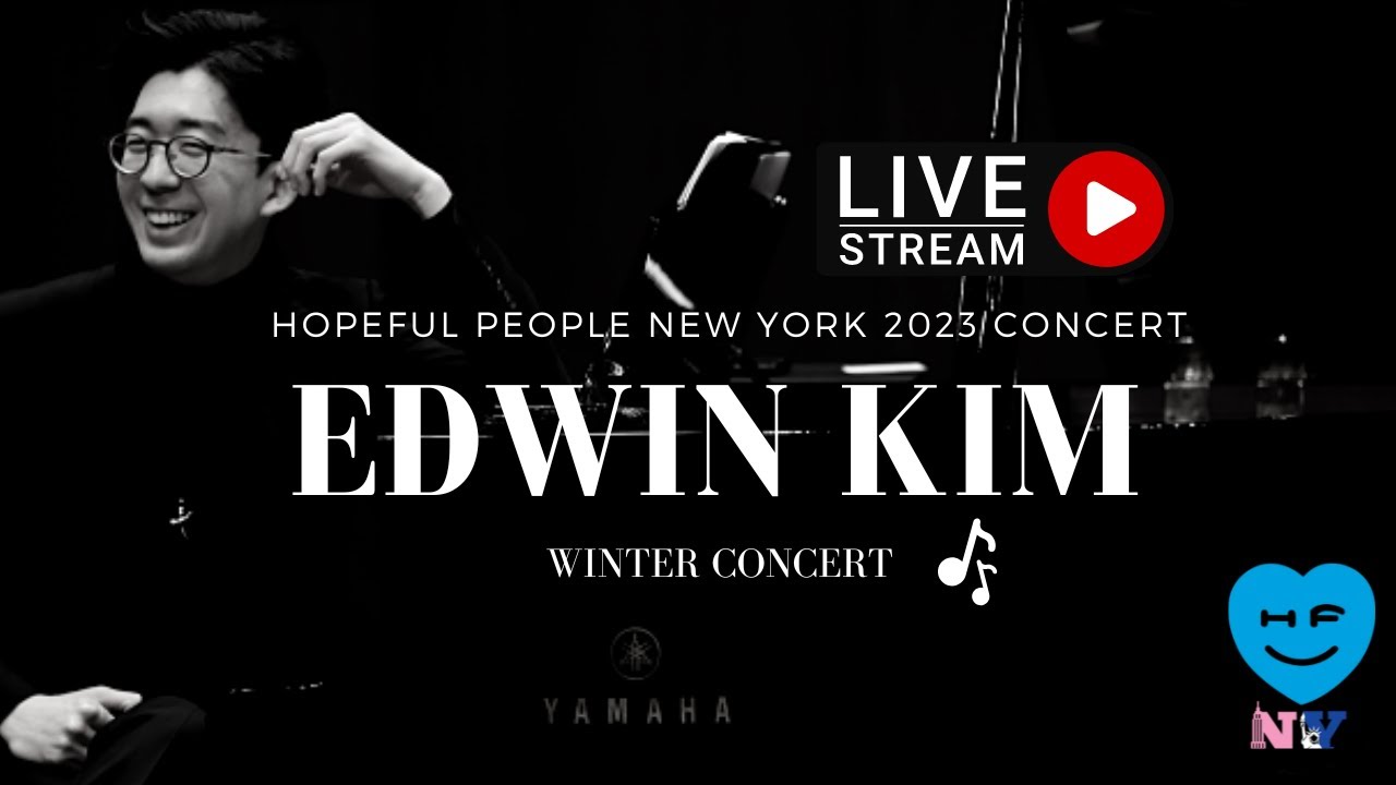 EDWIN KIM'S WINTER CONCERT, 2023 HFNY CONCERT, K-CLASSIC ARTIST, 차원이 다른 클래식 에드윈 킴 - YouTube