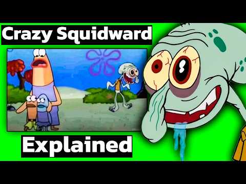 Crazy Squidward Meme Explained