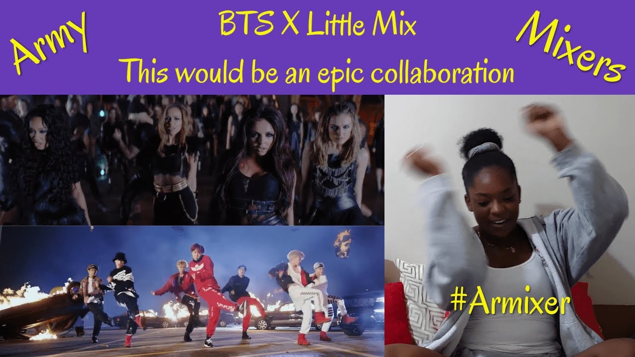 "This would be an epic collaboration" BTS & Little Mix - Salute / Mic ...