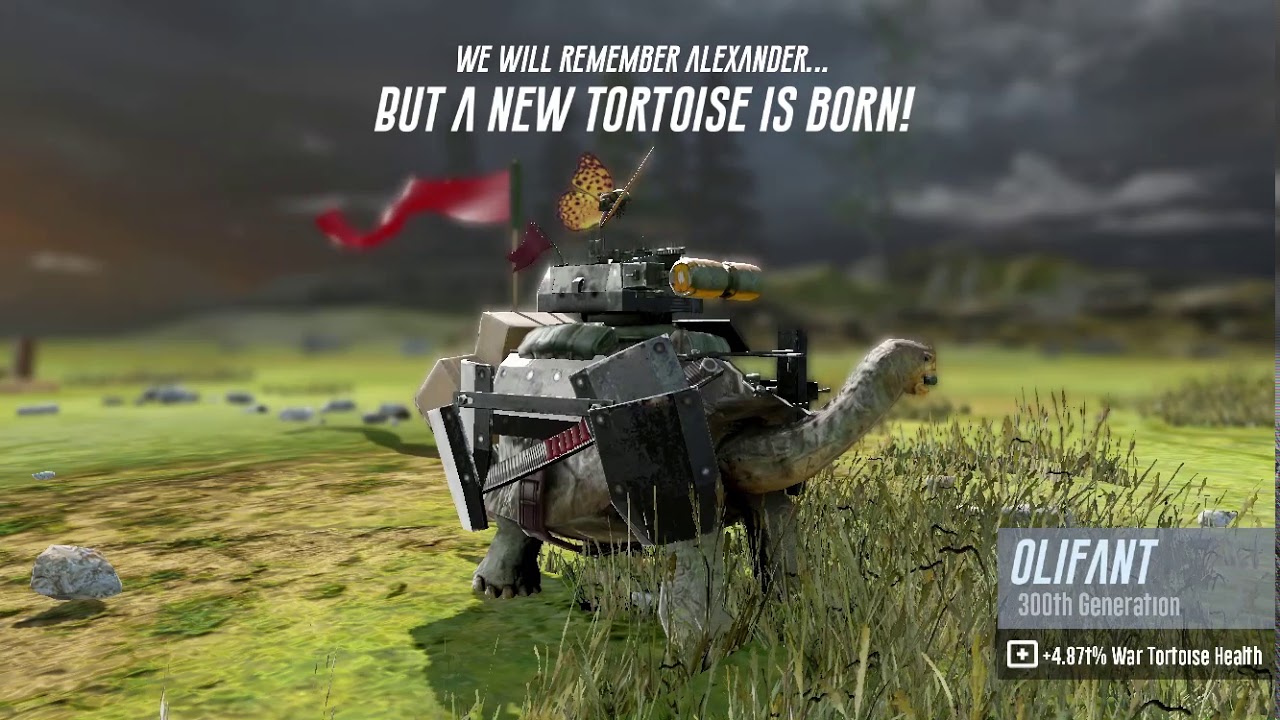 War Tortoise 2 - OLIFANT - 300th Generation - YouTube