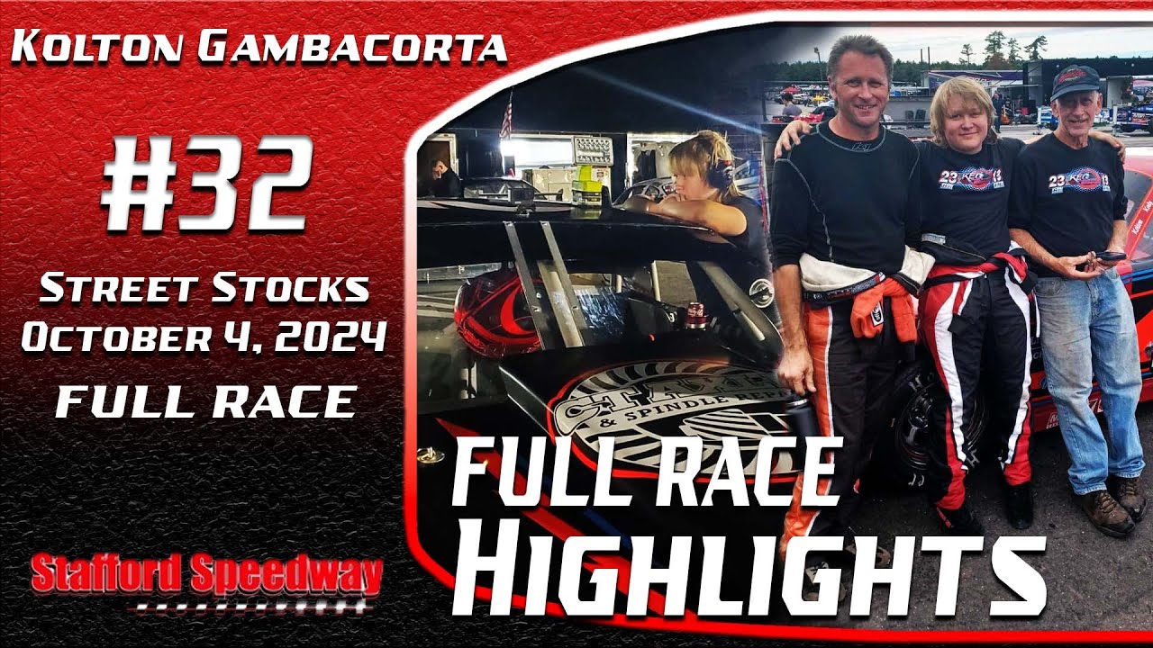 Kolton October 4th Street Stock Race - YouTube