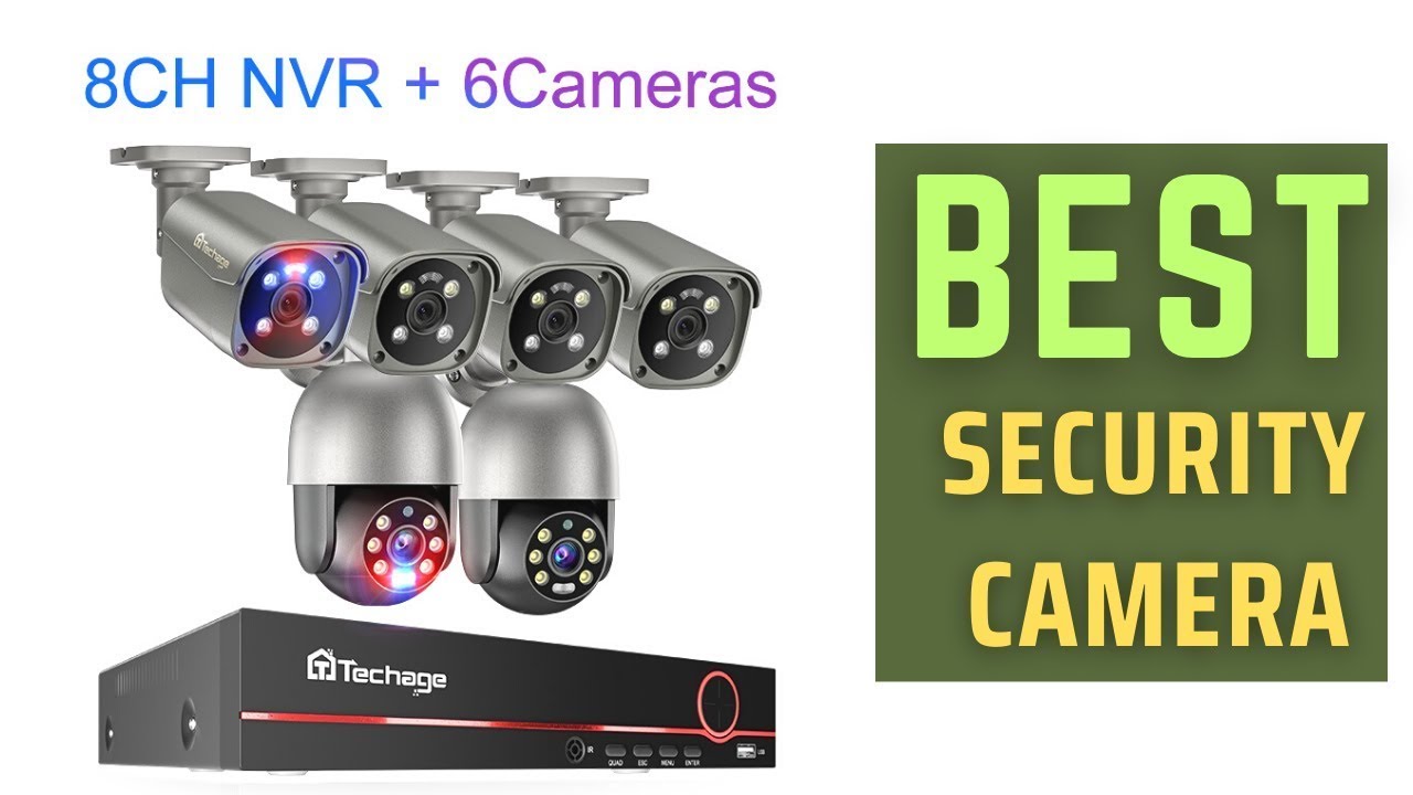 Best Budget Security Camera Set_Techage CCTV Camera Set Review 2024 ...