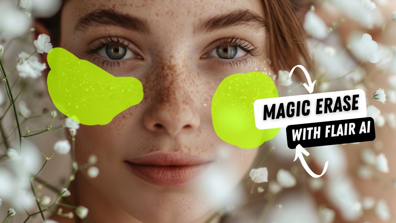 How To Magic Erase - Remove Blemishes with Flair AI - YouTube