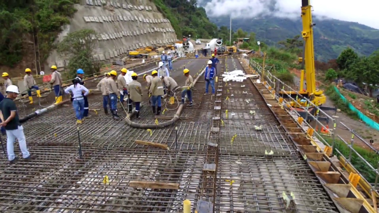 Video Sacyr Colombia. Puente de Hisgaura en Colombia_1 - YouTube