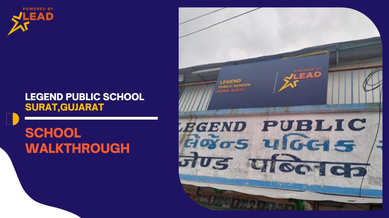 Legend Public School, Surat, Gujarat | School Tour - YouTube