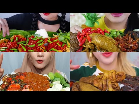 KOMPILASI MUKBANG😋 WIDYA ASMR, DAEBAK ASMR, QEI ASMR, DEW ASMR