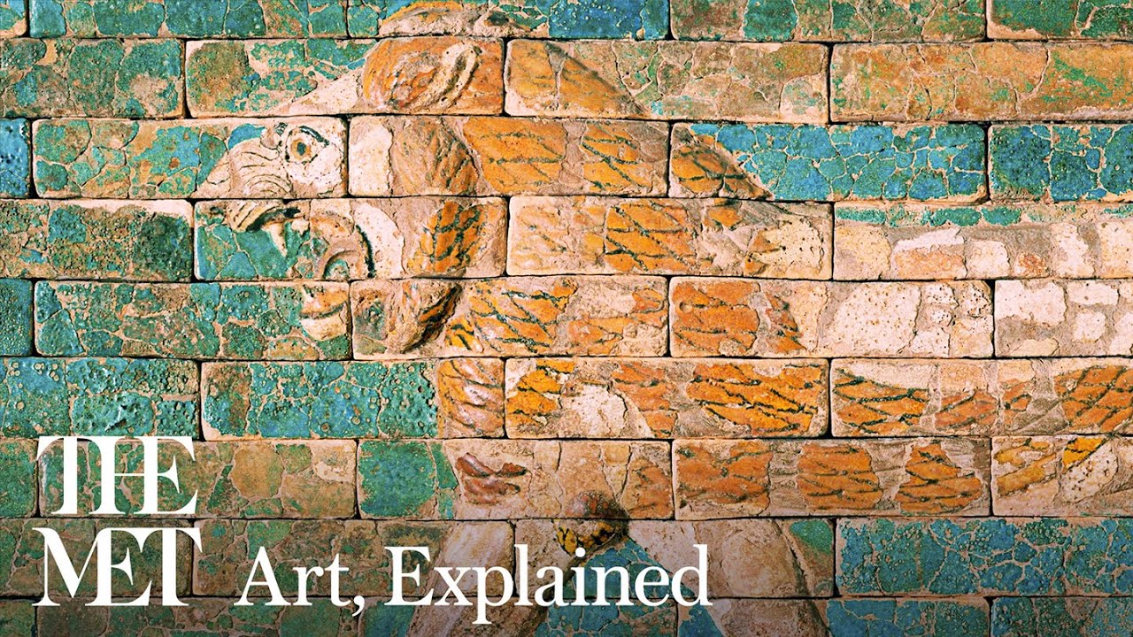 Why the brick lions that protected the streets of Babylon feel alive ...
