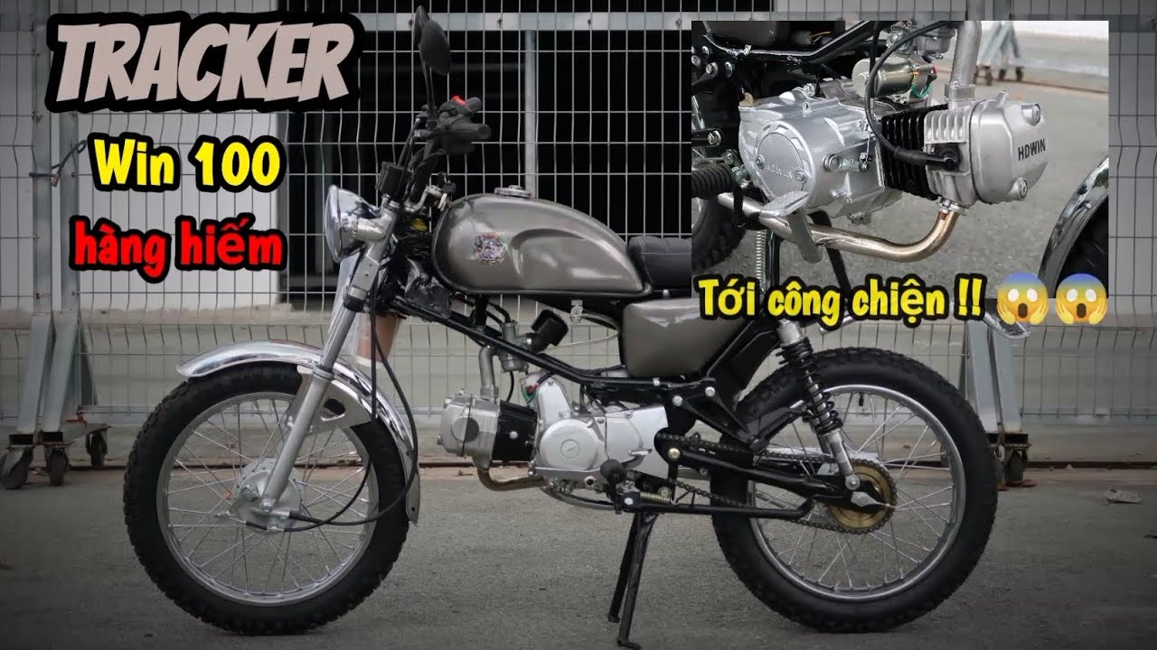 Cực phẩm Win 130cc hàng hiếm - độ Tracker đẹp phê pha - YouTube