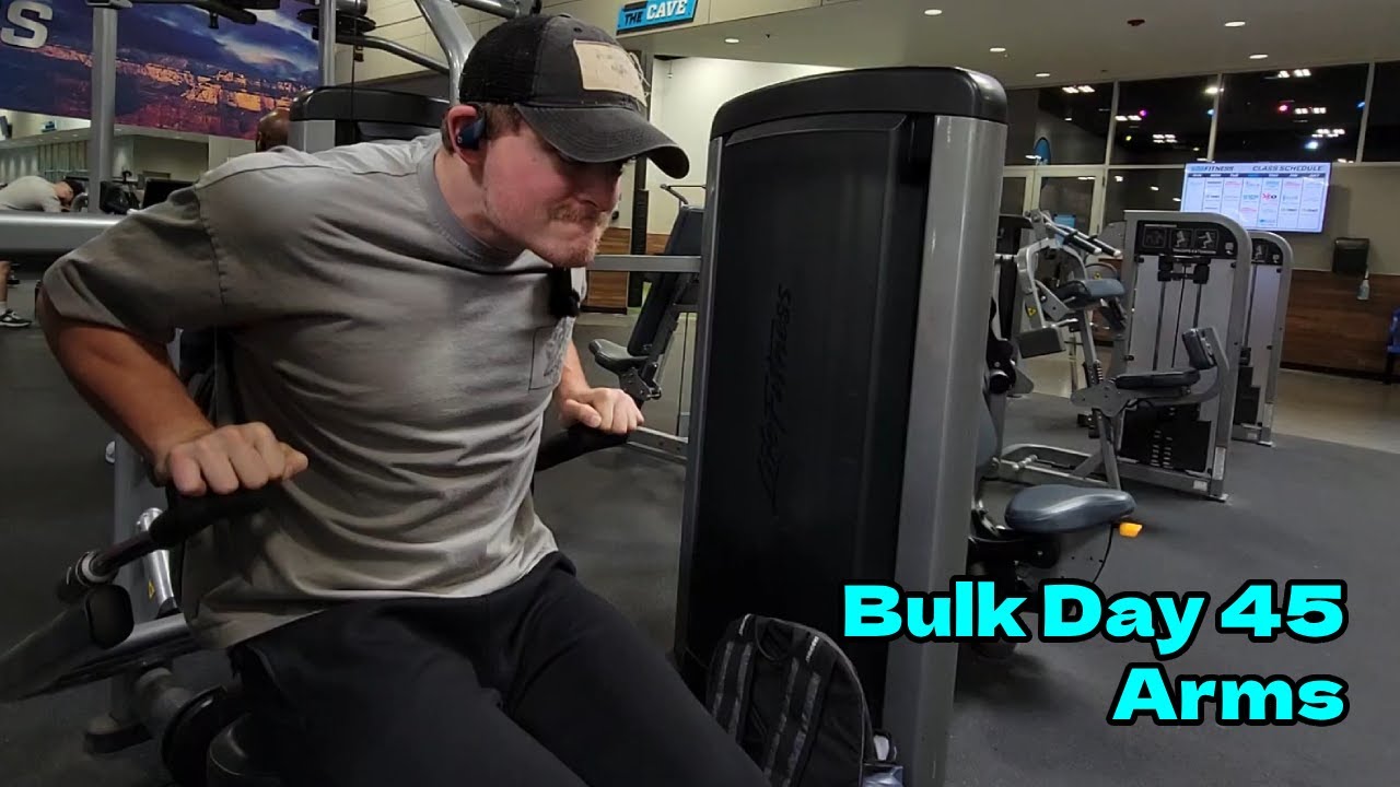 Bulk Day 45 | Arms - How do I Know When to Take a Rest Day - YouTube