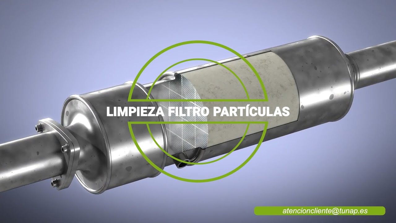 ¿Cómo funciona el filtro de partículas en un Diésel? - YouTube