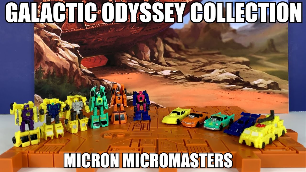 Transformers Galactic Odyssey Collection (Amazon Exclusive) Micron ...