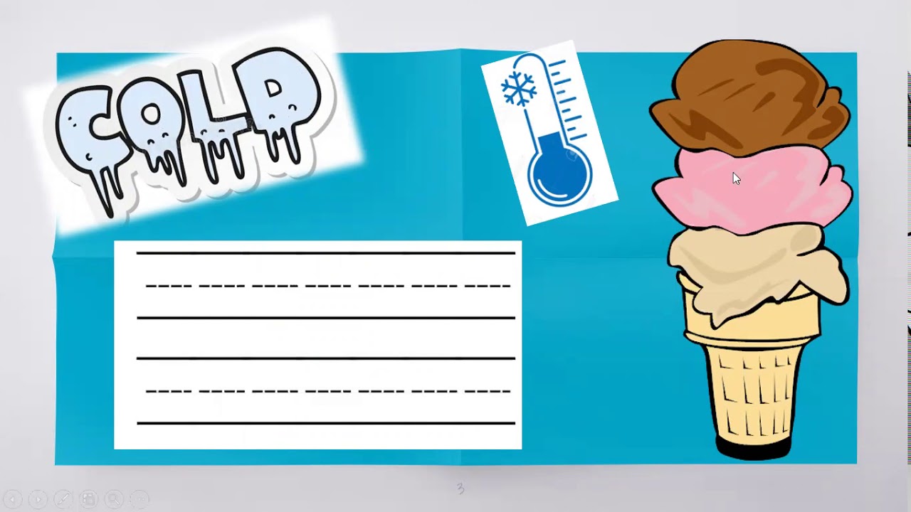 hot cold writing practice - YouTube