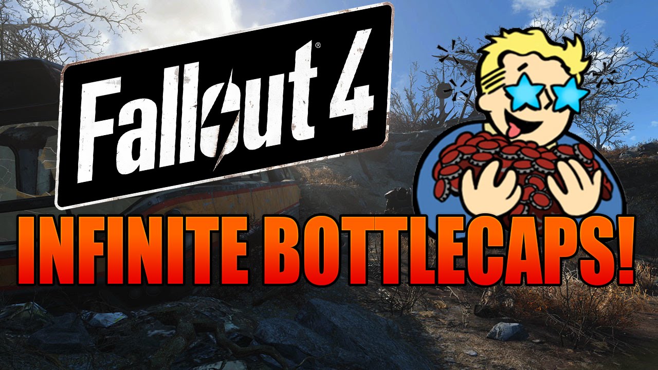 Fallout 4 - INFINITE BOTTLECAPS DUPE - YouTube