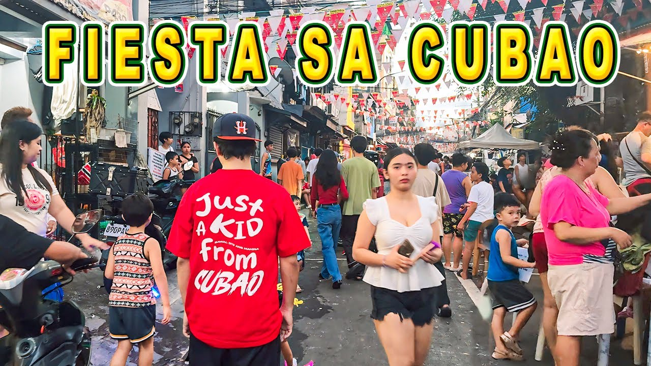 CUBAO STREETS SCENES plus FIESTA in San Martin de Porres Cubao Quezon ...
