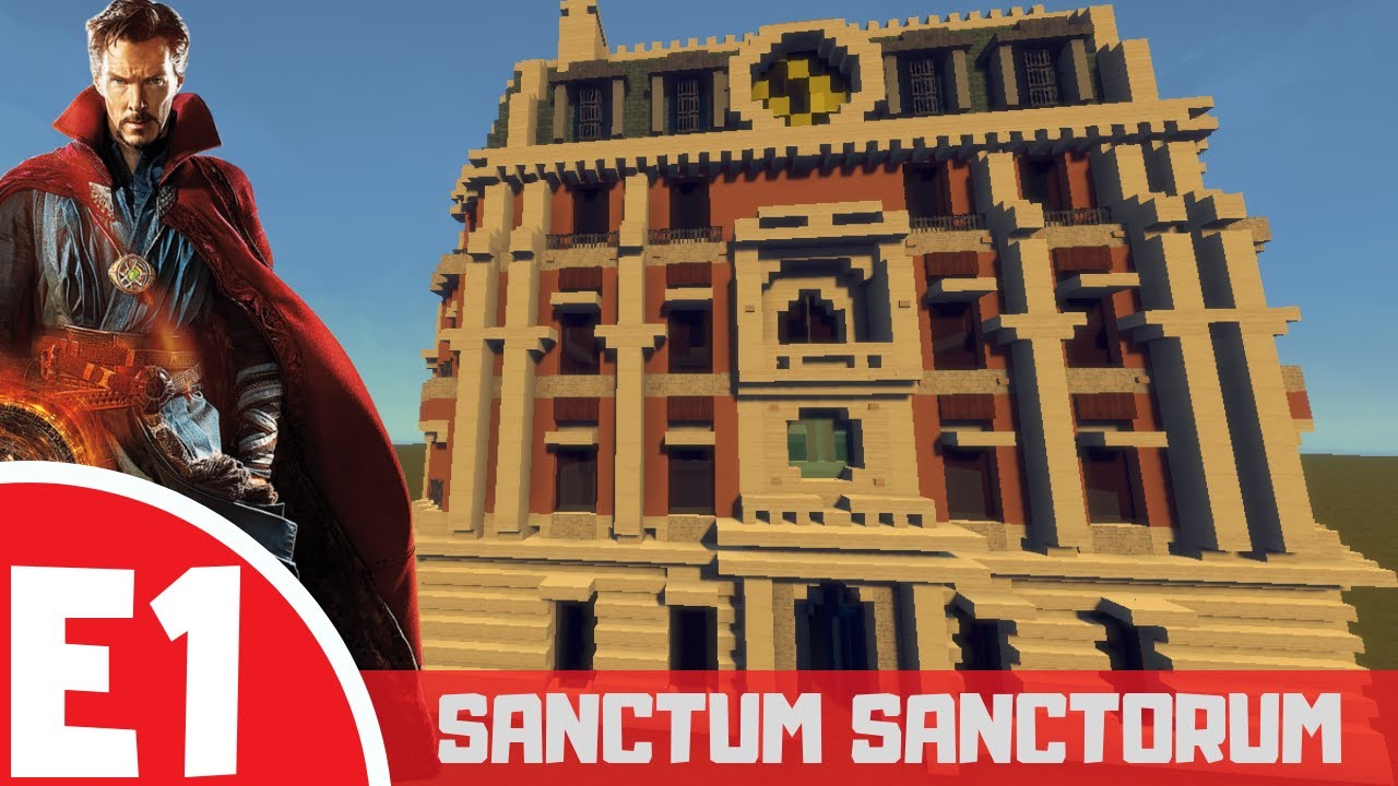 Minecraft Marvel Build Timelapse – E1 – Doctor Strange’s Sanctum ...