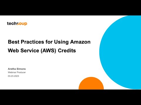 Best Practices for Using Amazon Web Service AWS Credits - YouTube