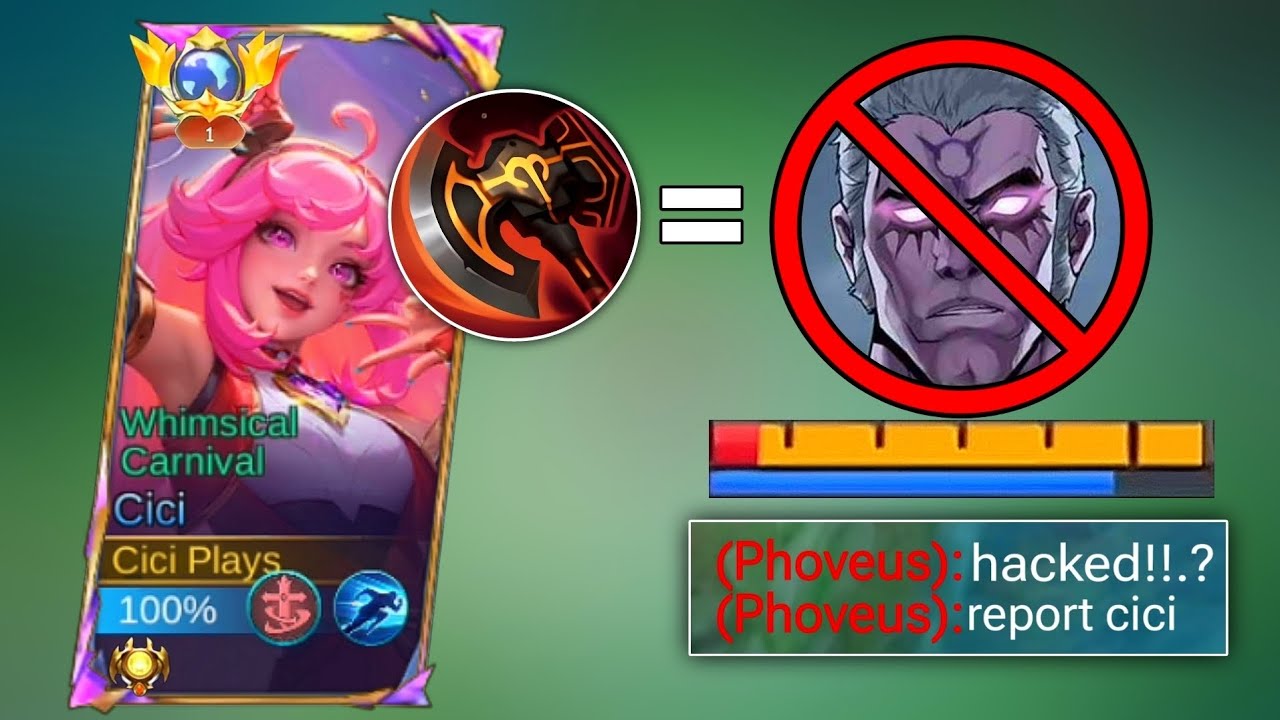 GLOBAL CICI NEW DAMAGE CHEAT!! | CICI BEST BUILD 2024 - Mobile legends ...
