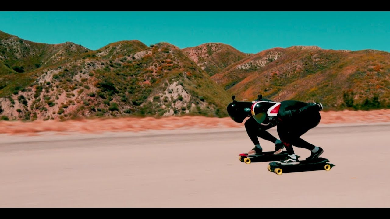Dump Road Extreme Downhill Longboard Skate - YouTube