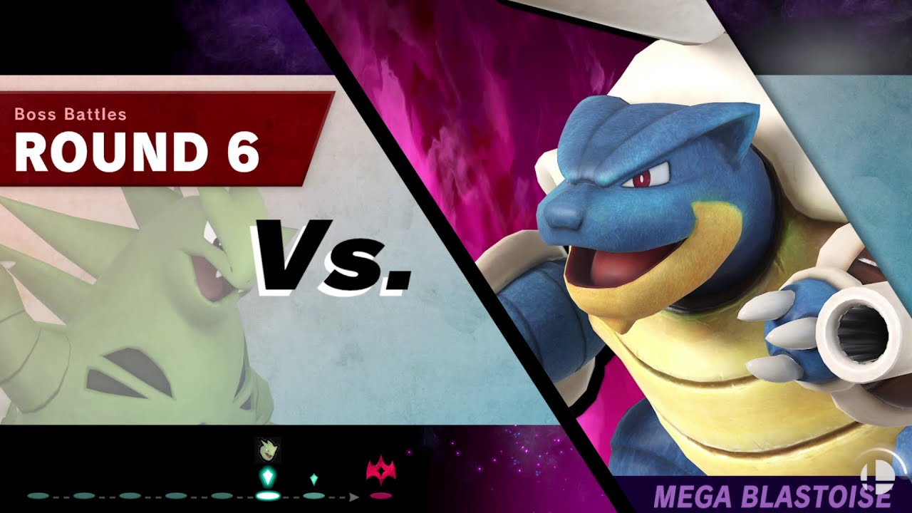Tyranitar (Bowser) vs SSBU Boss Battles 9.9 Difficulty Quickie -By ...