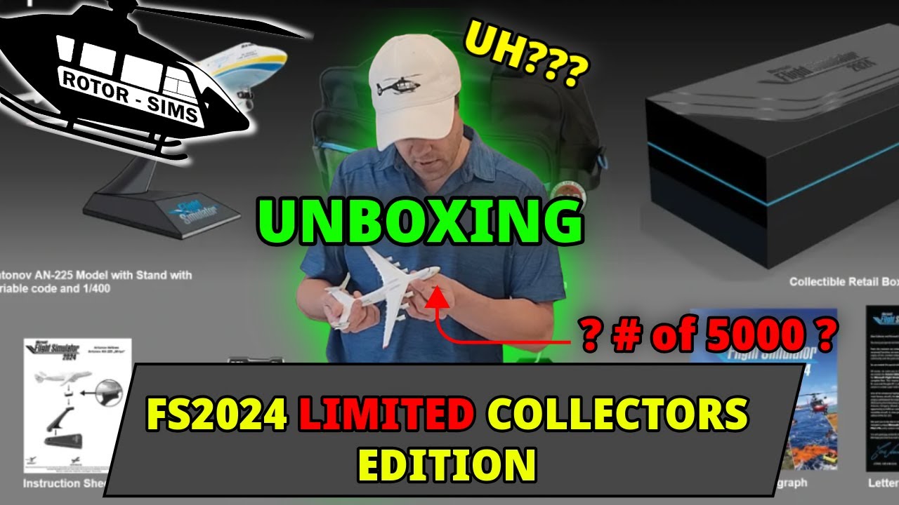 FS2024 Limited Edition UNBOXED – Took me FOREVER to FIND the SERIAL ...