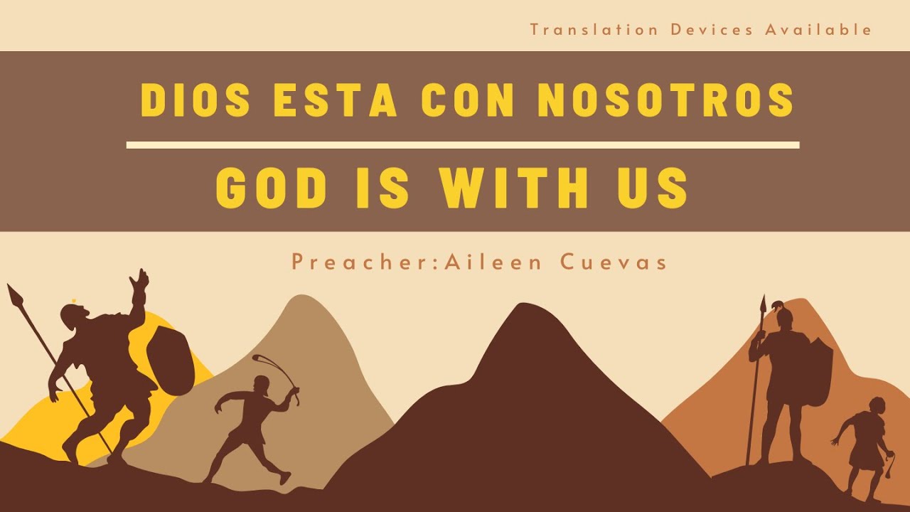 Dios esta con nosotros // God is with us - Aileen Cuevas - YouTube