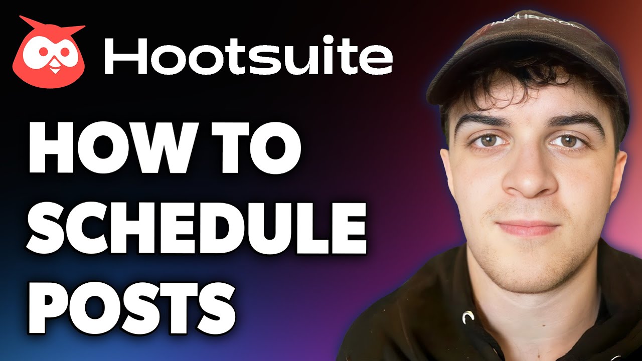 How to Schedule Posts on Hootsuite (Full 2024 Guide) - YouTube