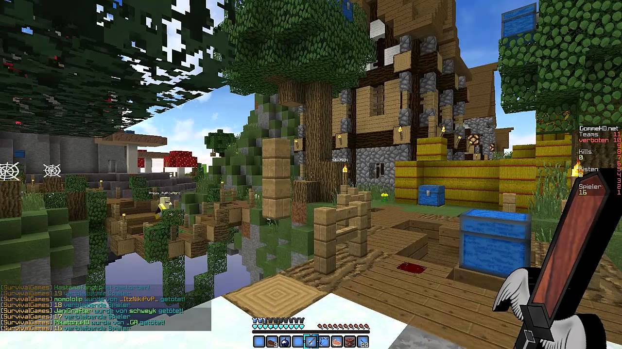 Minecraft Quick Survival Games 2 | Das ist so geil - YouTube