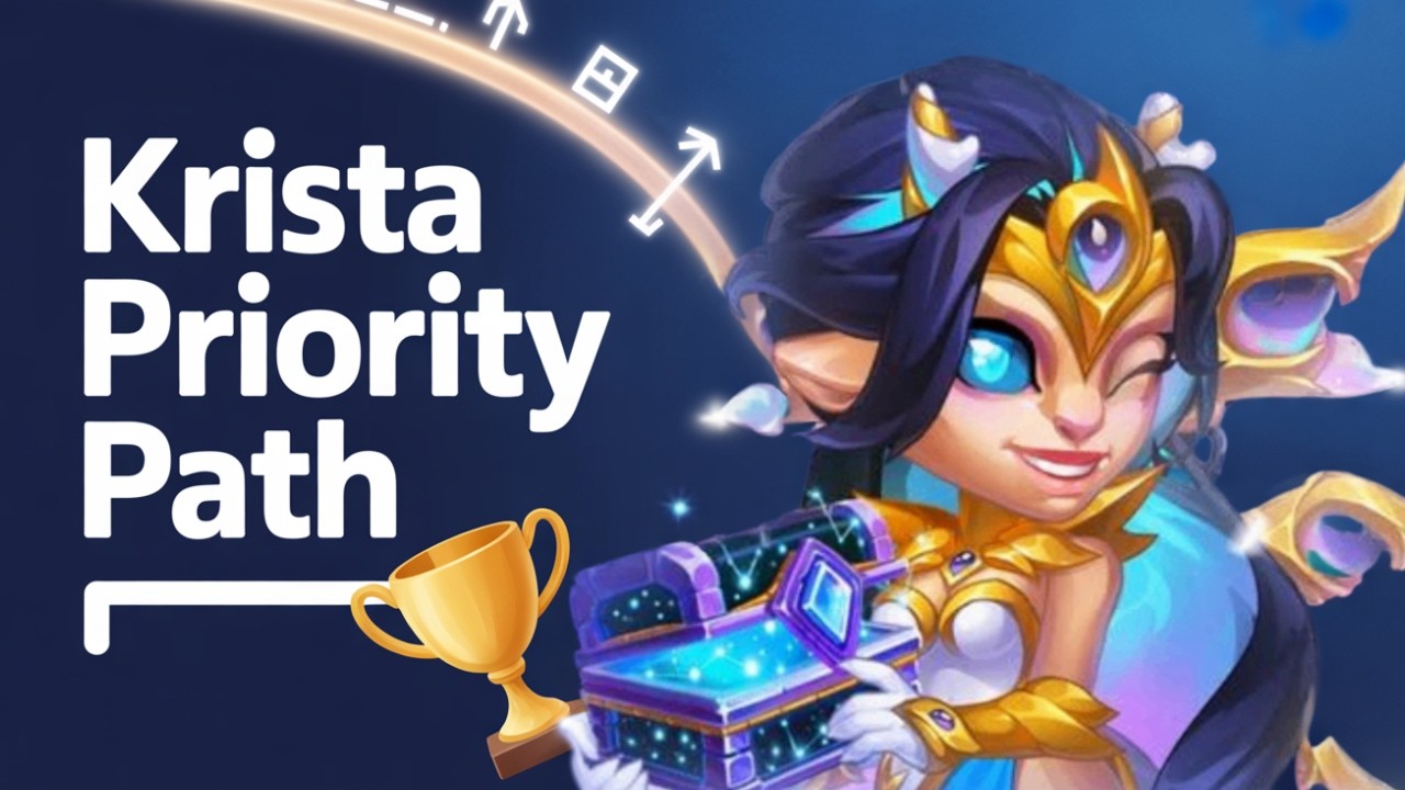 Where to Invest in Krista | The Ultimate Priority Path Hero Wars - YouTube