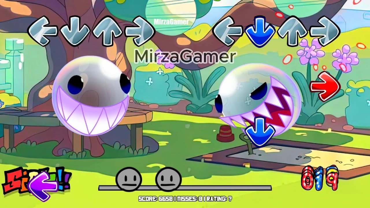 FNF Bubble vs Bubble Sings Blue Can Can | Digital Circus FNF - YouTube