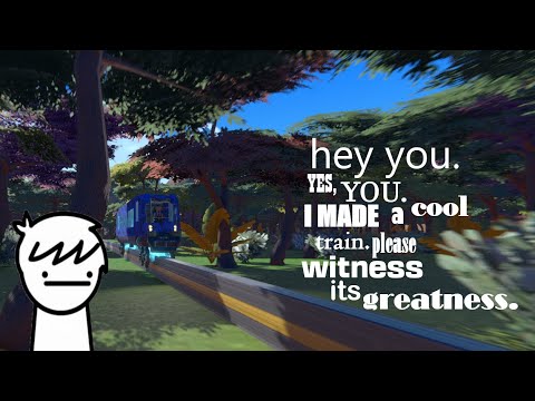 Fully Functional Walkable Passenger Train Showcase - YouTube