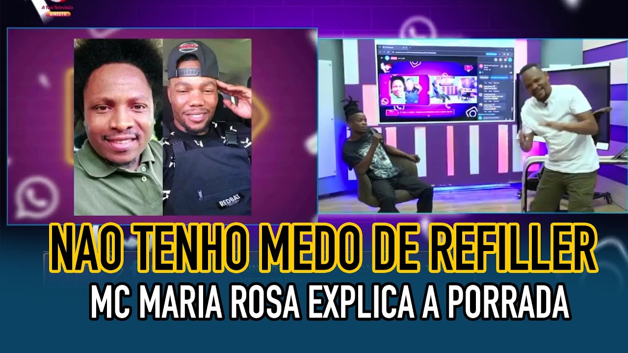MARIA ROSA CONTA COMO LEVOU PORRADA E AFIRMA NAO TER MEDO DE REFILLER ...