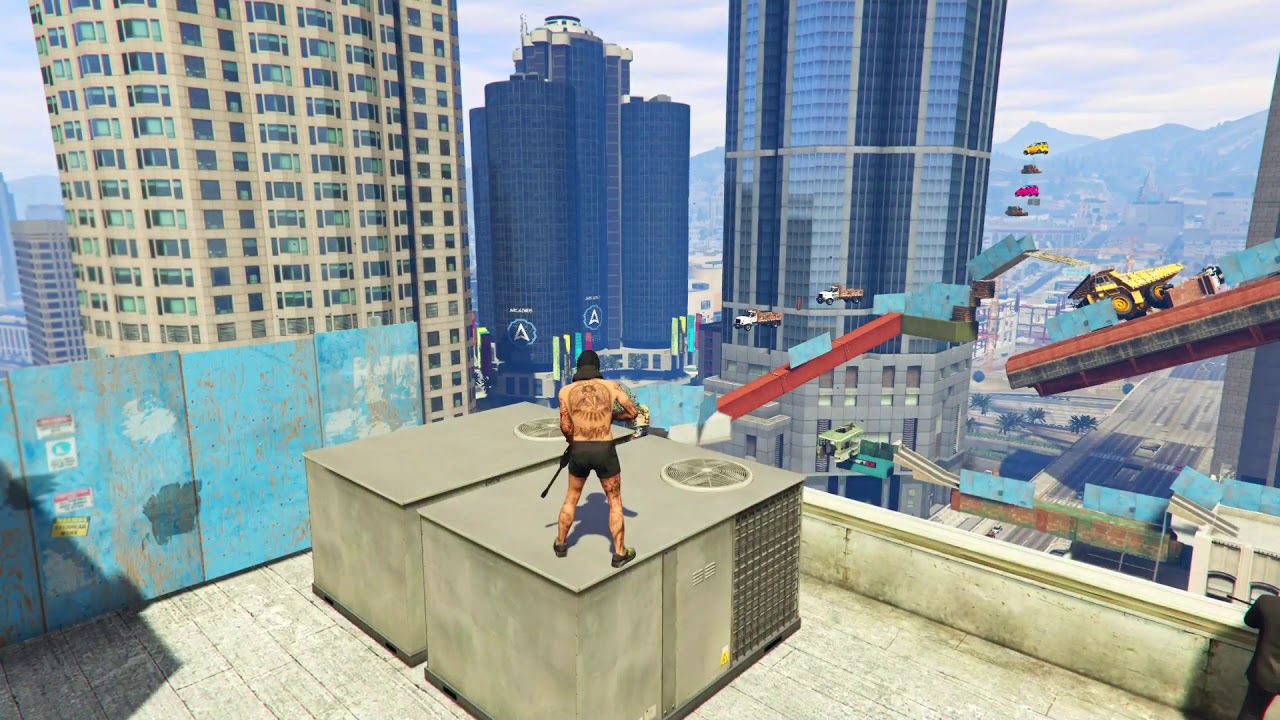 GTA V Online GARRY'S MOD !!! - YouTube