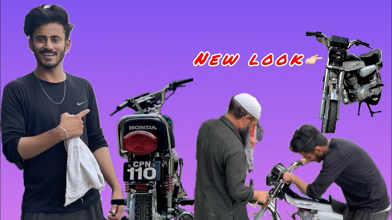 My bike new look like shapatar 😀 - YouTube