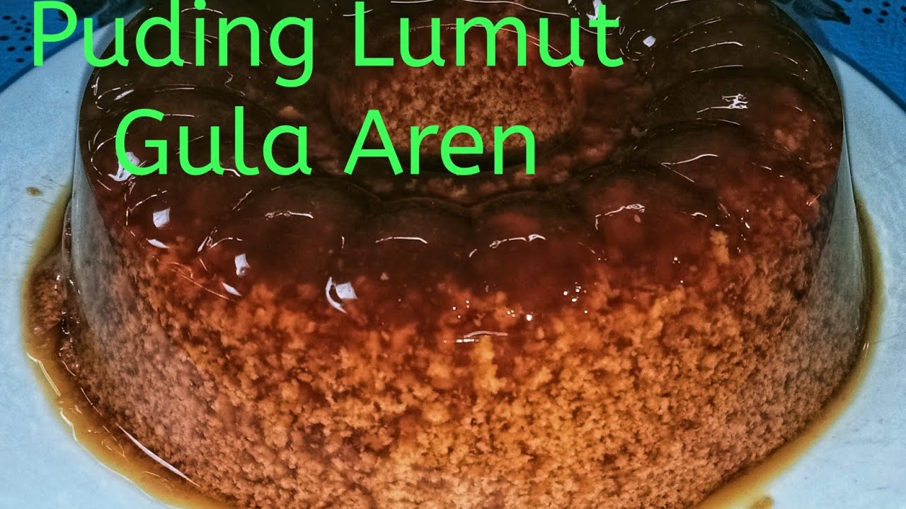 Puding Lumut Gula Aren - YouTube