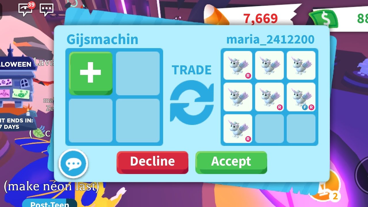 adopt me trading - YouTube