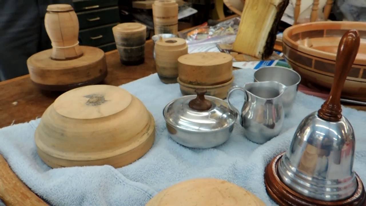 Metal Spinning Using Wood Turned Molds with Jim Kelley - YouTube
