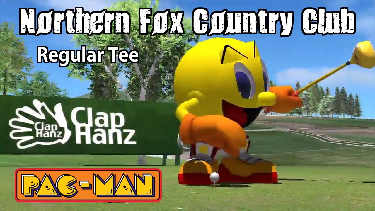 Everybody's Golf 6 - Northern Fox Country Club with Pac-Man - YouTube