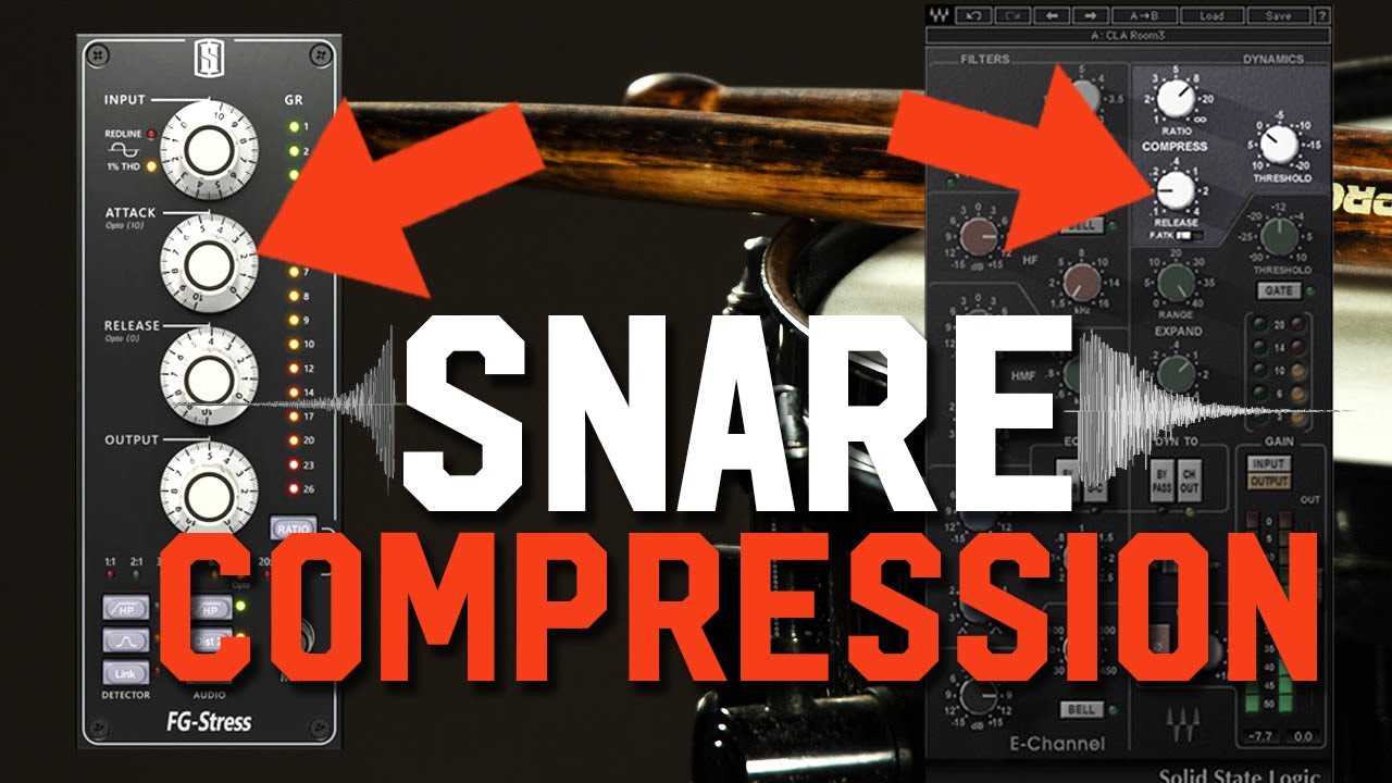Adding Punch & Attack to Your Snare with Compression - YouTube