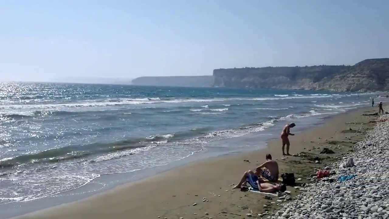Courion beach 30. 8. 2013 - YouTube
