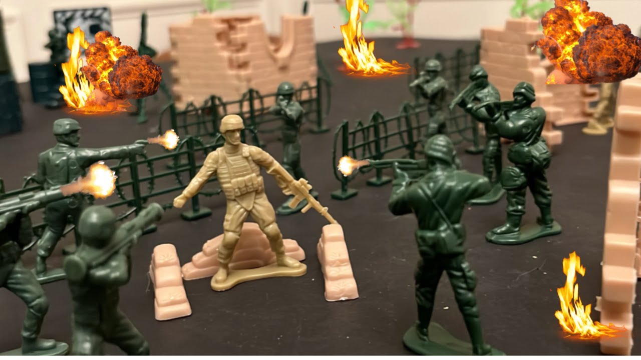 Stop Motion Special Forces Attack! (Army Men Stop Motion) - YouTube