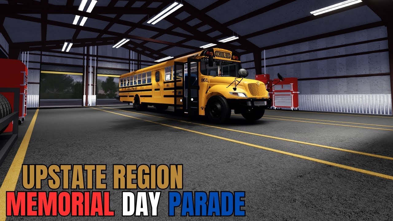 ROBLOX | Upstate Region | 2025 Memorial Day Parade LIVE - YouTube