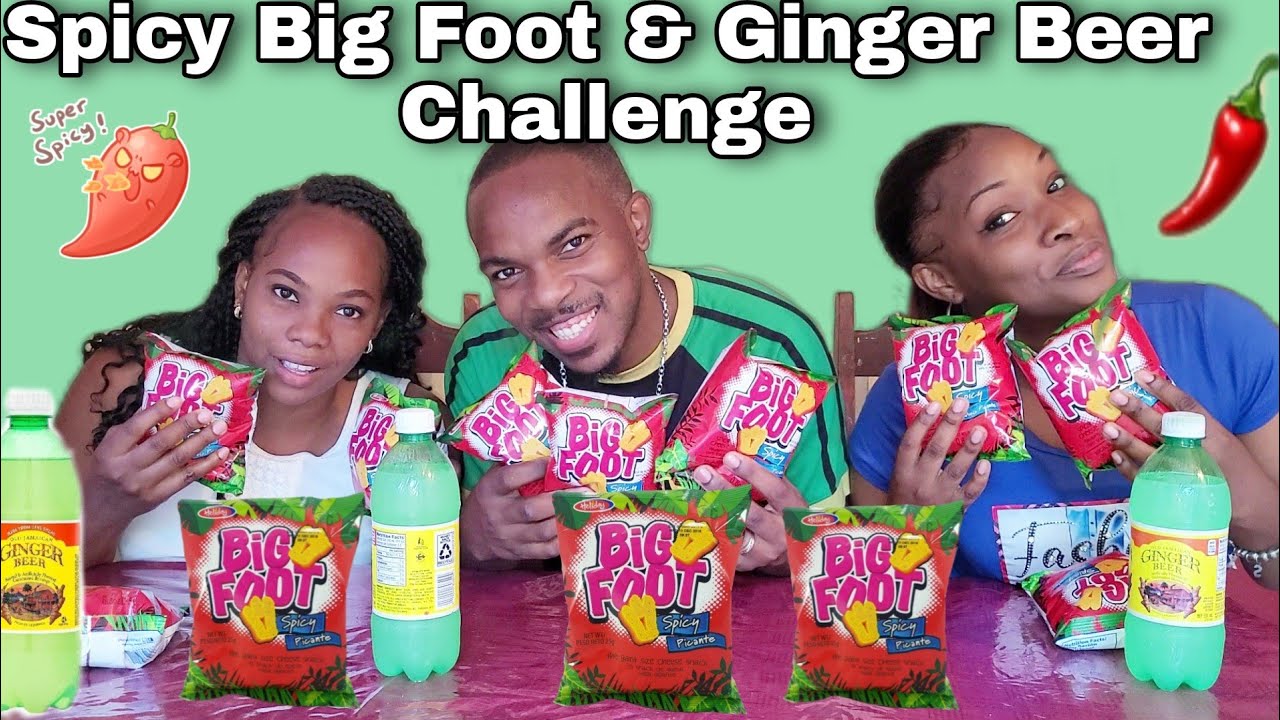 3 SPICY BIGFOOT AND GINGER BEER CHALLENGE ( GUESS WHO WON?) | FOOD ...