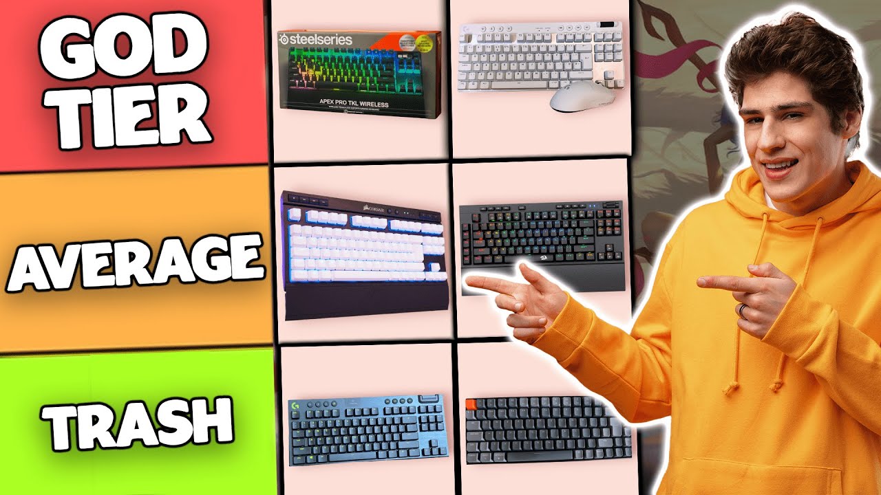 BEST Wireless Gaming Keyboard Tier List 2024 - YouTube