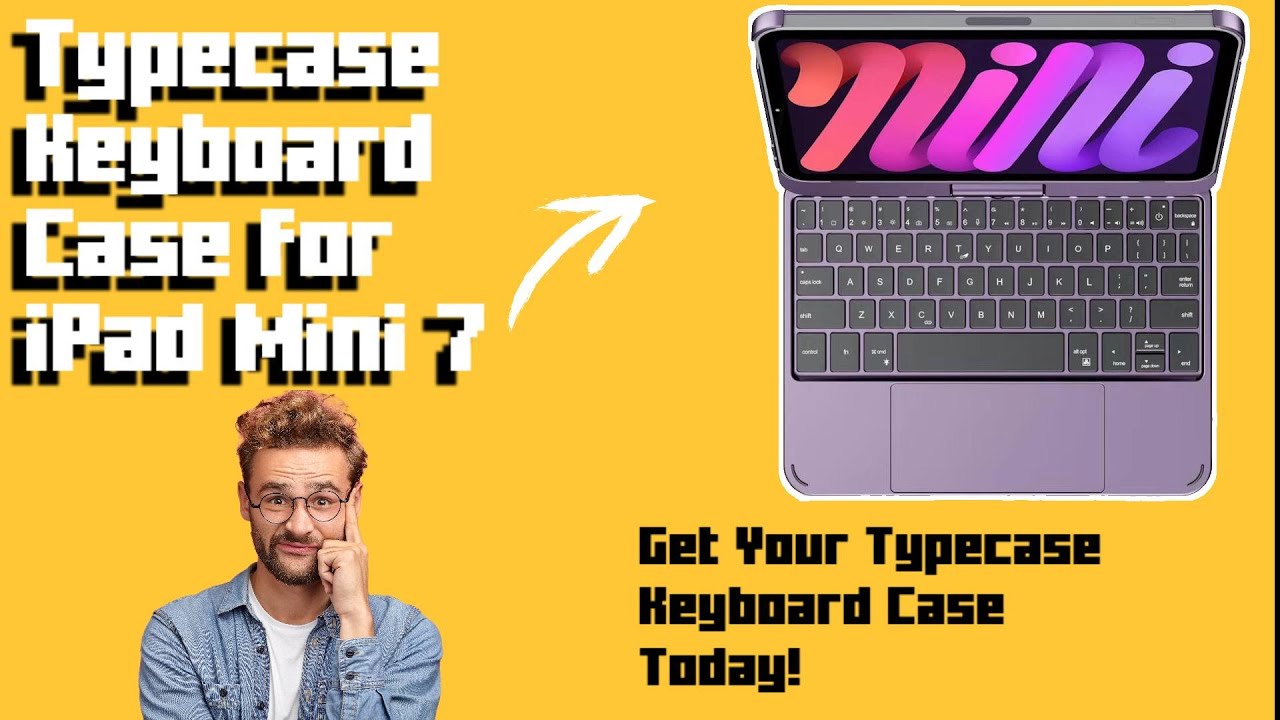 iPad Mini 7 Power Users LOVE This Typecase Keyboard Case! - YouTube