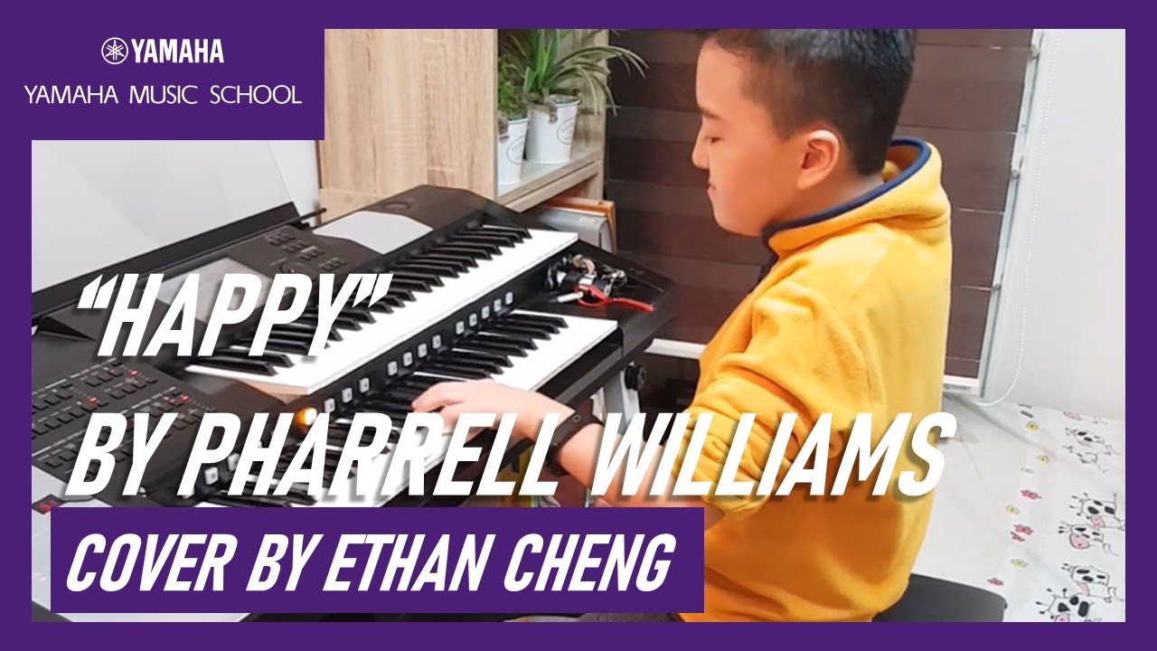 "Happy" By Pharrell Williams - Cover By Yamaha Music School Student ...