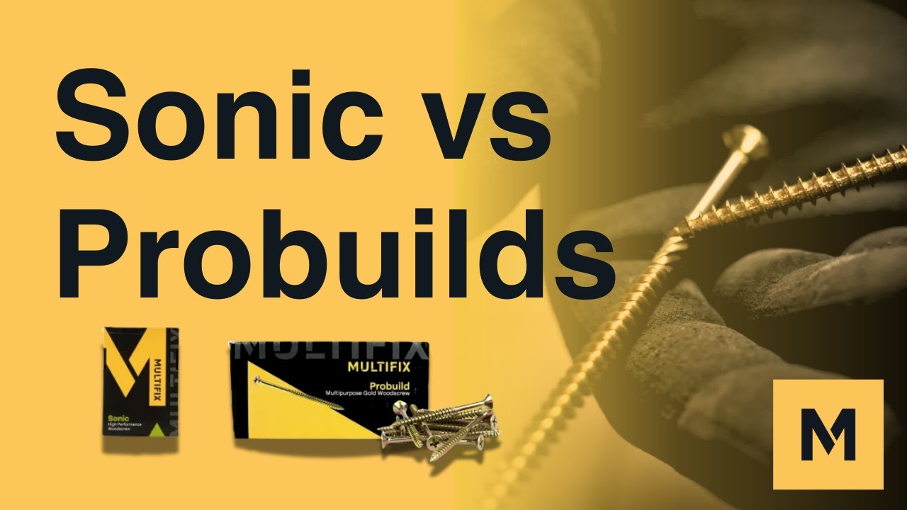 What is the difference between Multifix Probuilds & Sonic woodscrews? - YouTube