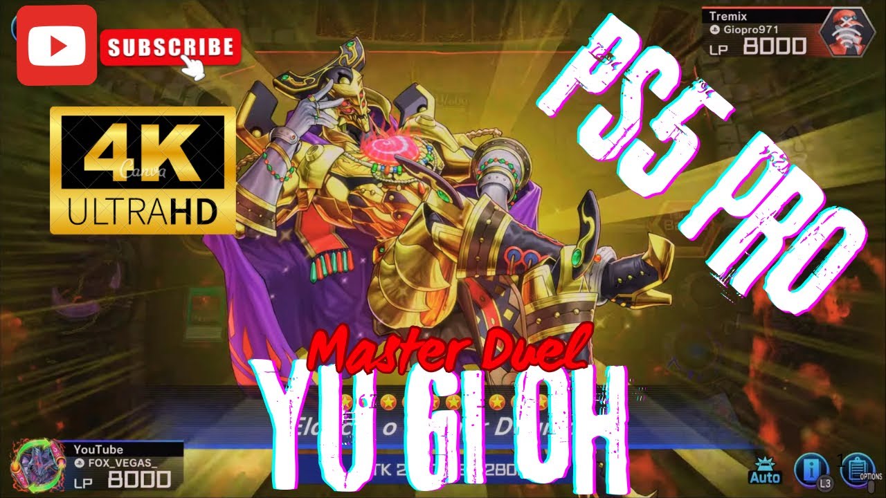 🚨PS5 PRO🚨 YU GI OH MASTER DUEL - 4K 60FPS - FOX_VEGAS_ - PLAYSTATION 5 ...