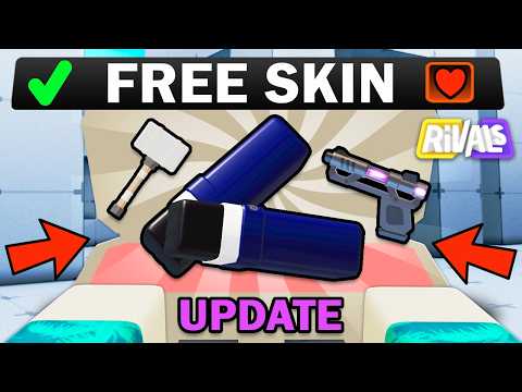 NEW FREE SKIN... (Roblox Rivals News)