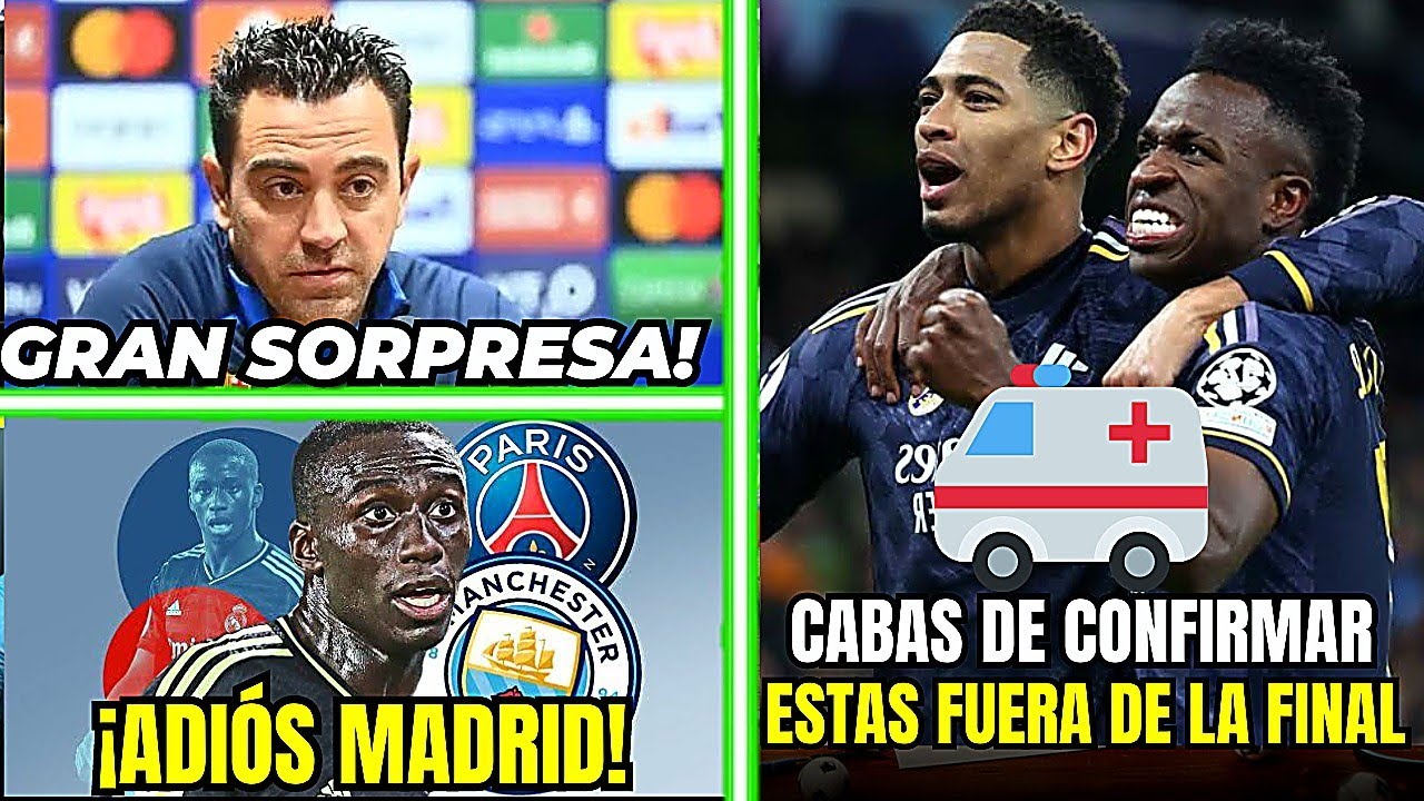 🚨EXCLUSIVA, FUERA DE LA FINAL, MENDY EN EL PSG, XAVI HABLA DE ADAR ...